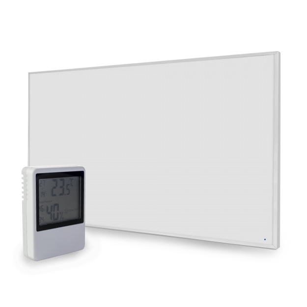 580W Solis Wi-Fi Slim Infrared Panel Heater With Temperature Sensor Ea ...