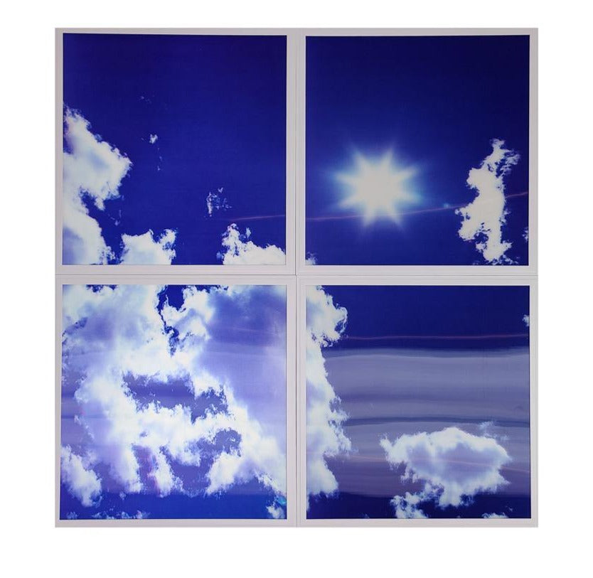 Sky Ceiling LED Panels 60x60cm – 3D Cloud Effect (Set of 4) — Olectrical